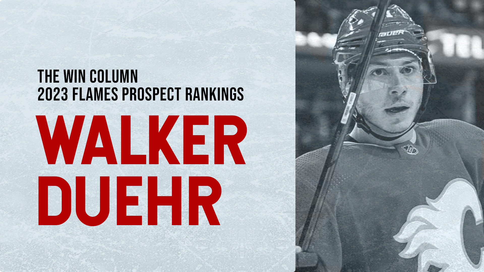 2023 Calgary Flames Prospect Rankings: #7 Walker Duehr - The Win Column
