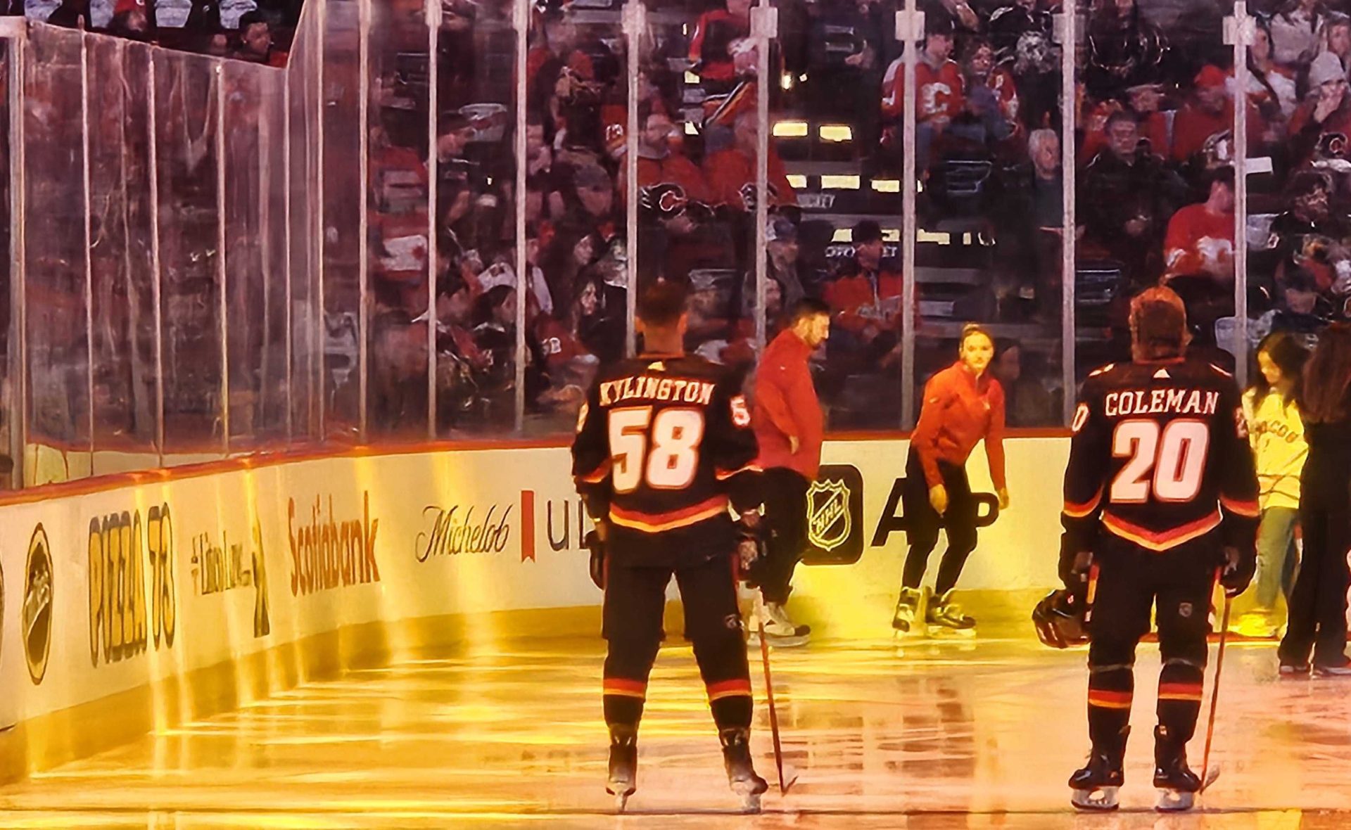 Oliver Kylington looked like himself in his return game to the NHL ...