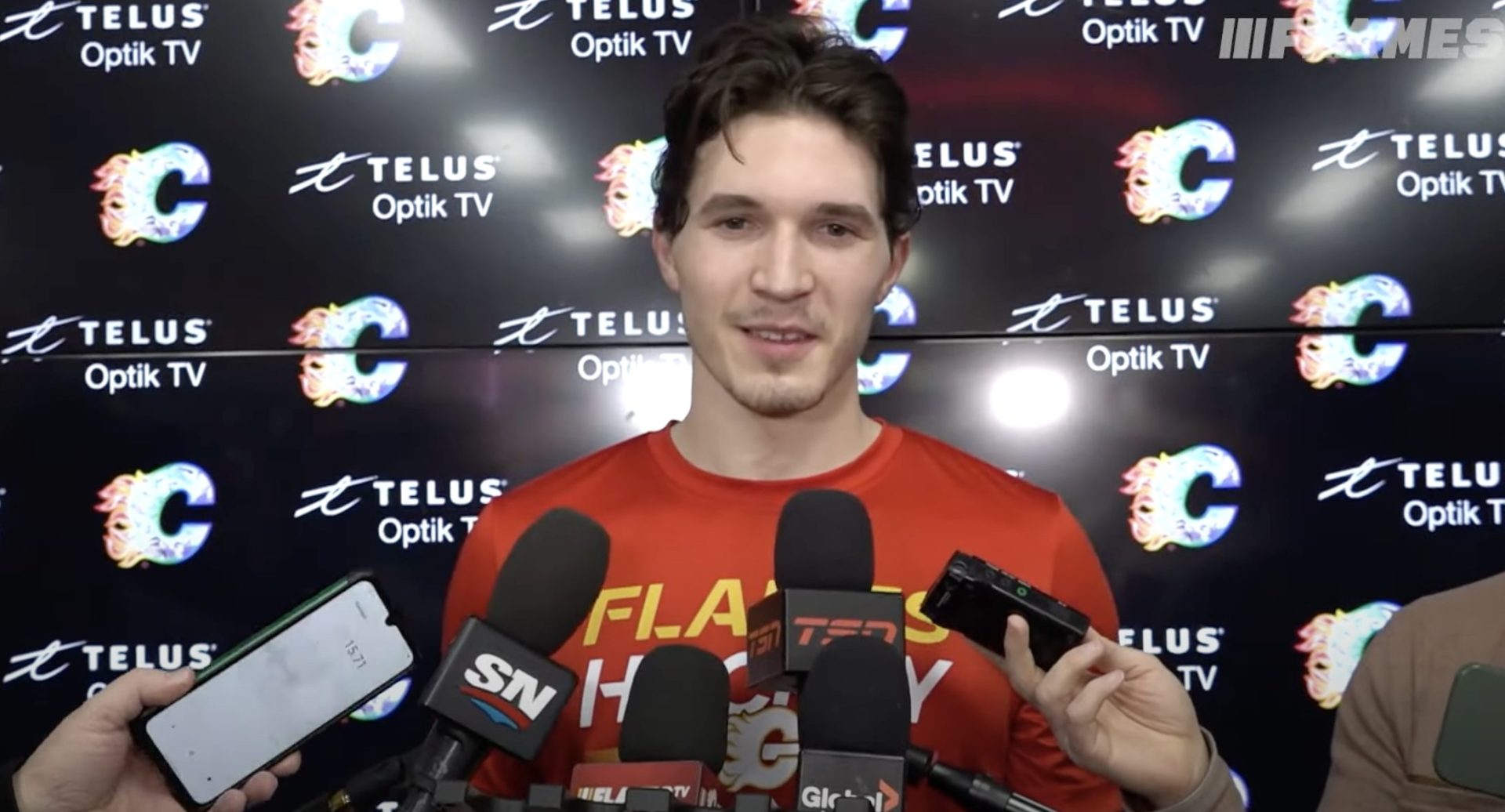 The Calgary Flames have reassigned defenceman Yan Kuznetsov to the AHL ...